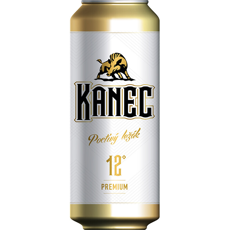 Pivo Kanec 12° světlý ležák 500 ml | Sklizeno