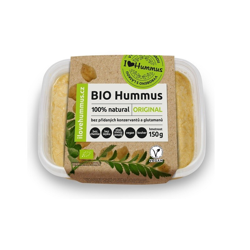 BIO Hummus original 150 g | Sklizeno