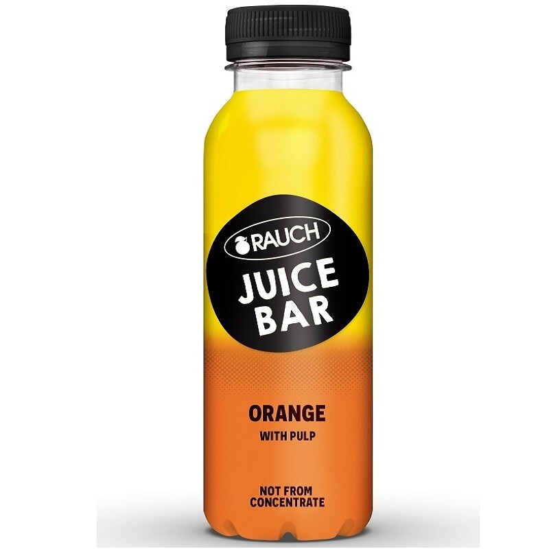 Rauch Juice Bar pomeranč 0,33l | Sklizeno