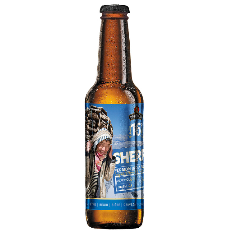 Pivo Permon 16% Sherpa 0,5 l | Sklizeno